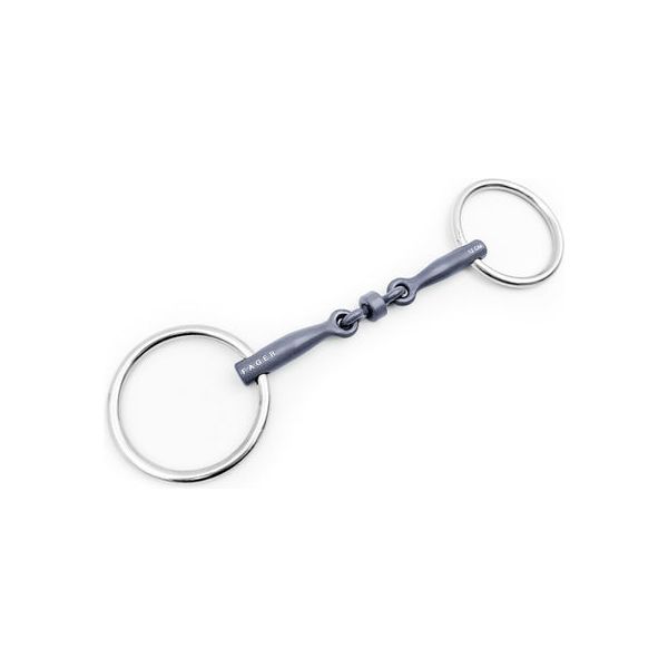 Fager Alice Titanium Bradoon Loose Ring – BridleFitters.com
